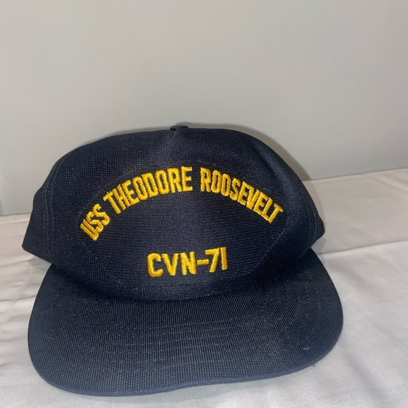 Accessories | Vintage Uss Theodore Roosevelt Cvn71 Hat New Era Pro ...